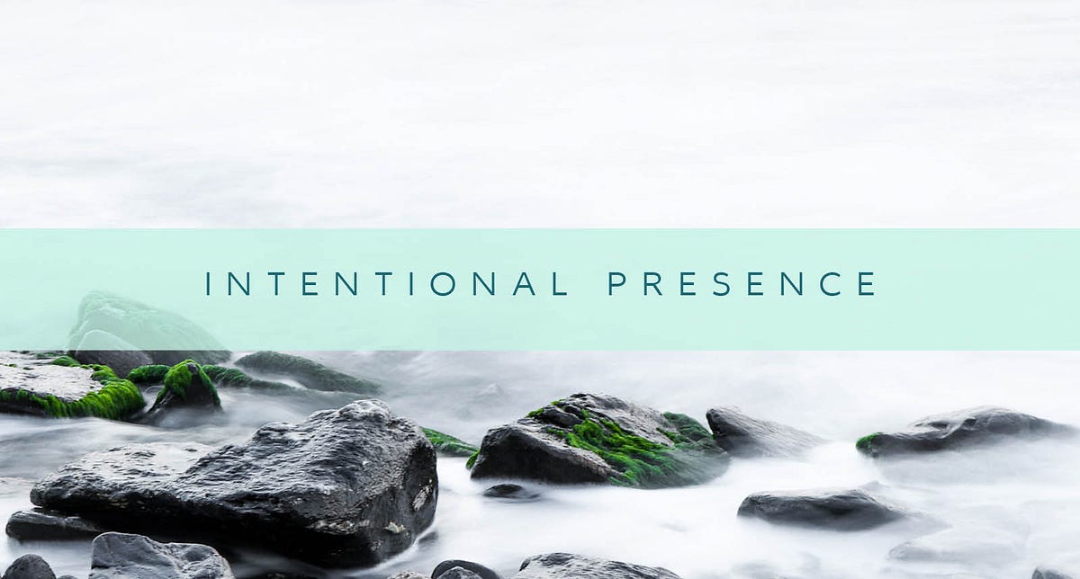 Intentional presence. The earth knows how to release and draw… | by ...