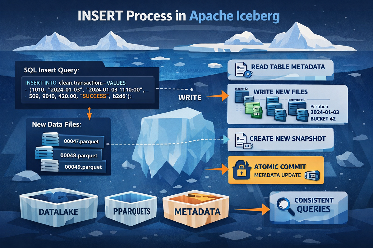 Apache Iceberg INSERT behavior: Open Table Format - Part 2 | by Santosh ...