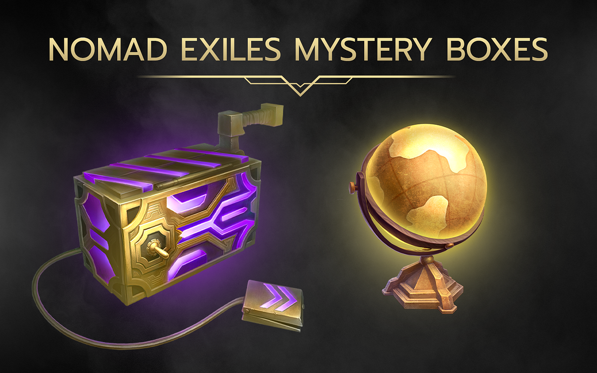 Nomad Exiles Lands and Heroes Mystery Boxes | by Nomad Exiles | Medium