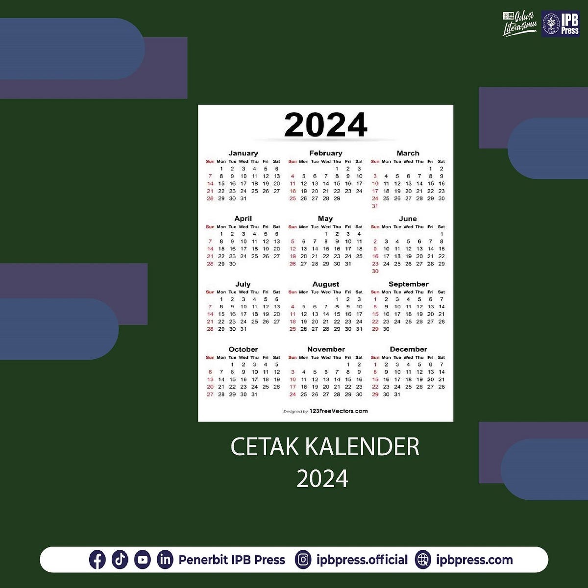 Cetak kalender custom, buat kalender custom, custom kalender meja ...