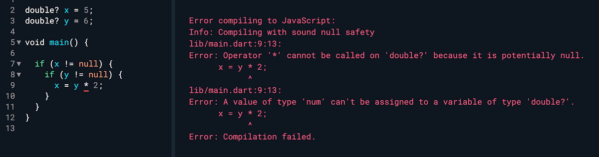 What Has Null Safety Given Us Really? | by Andrew Zuo | Lost, But Coding | Medium