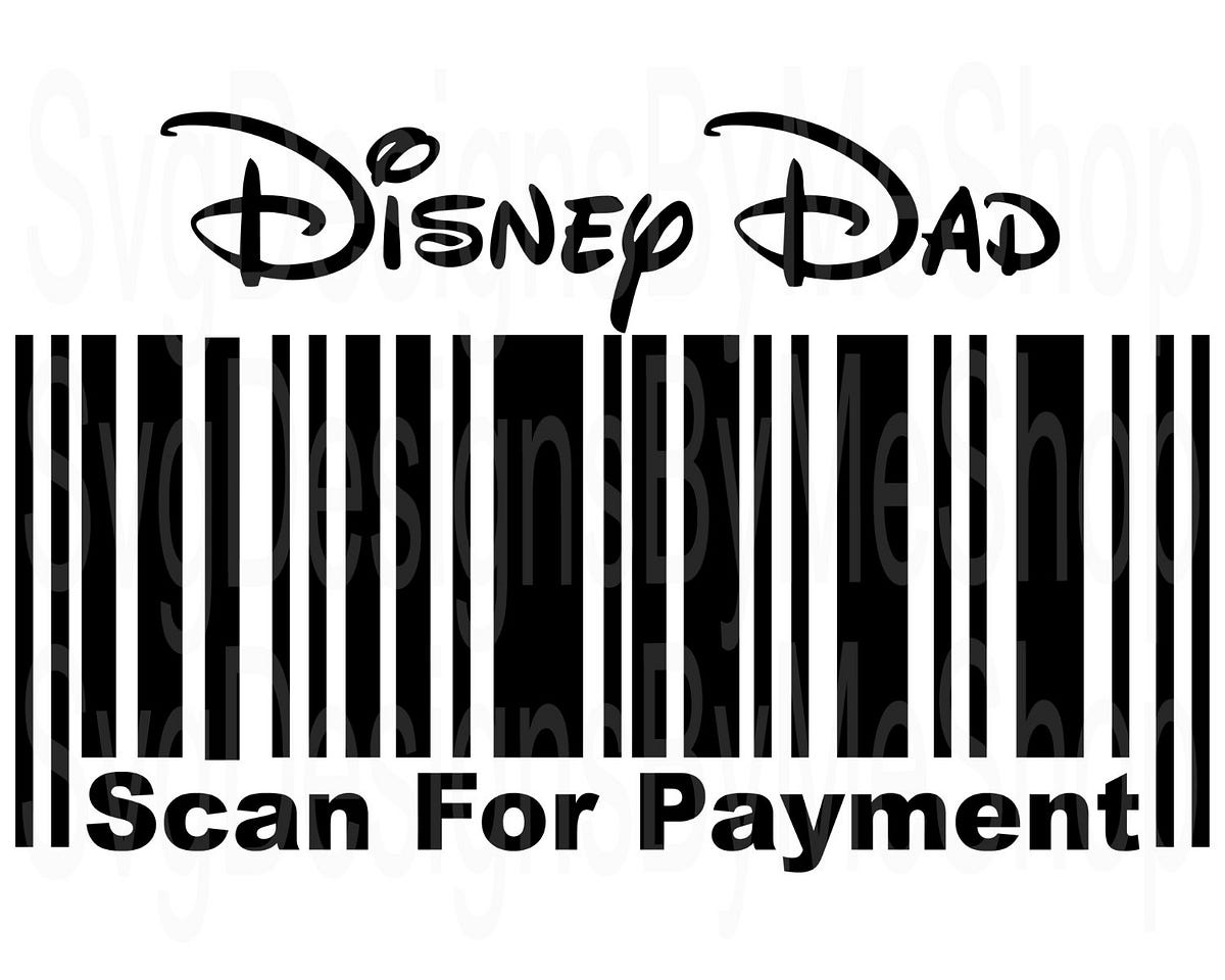 Dad Scan For Payment SVG, Mouse Family Trip SVG, Customize Gift Svg ...