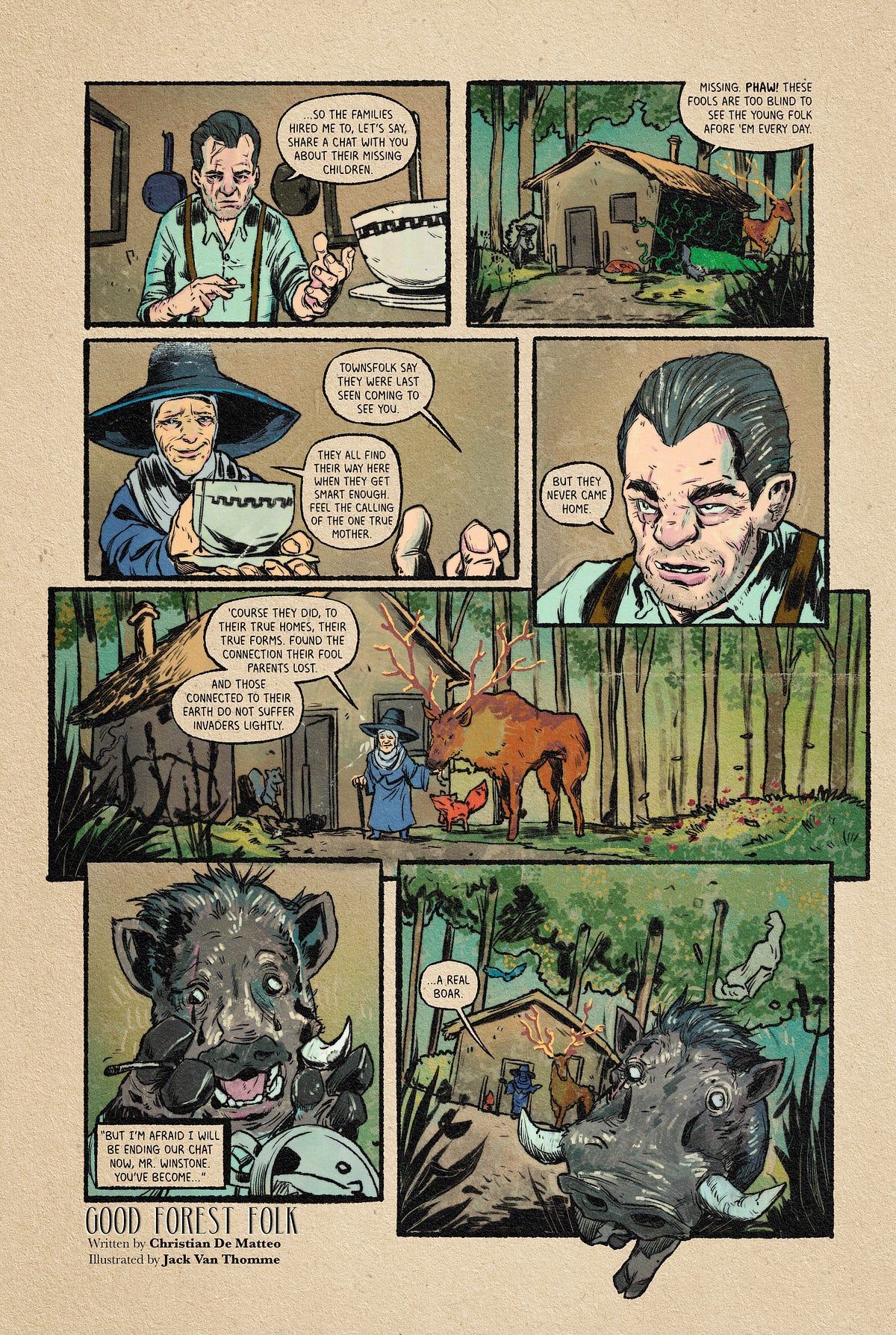 Folk Tales. Stories are passed down for a reason | by The Comic Jam ...
