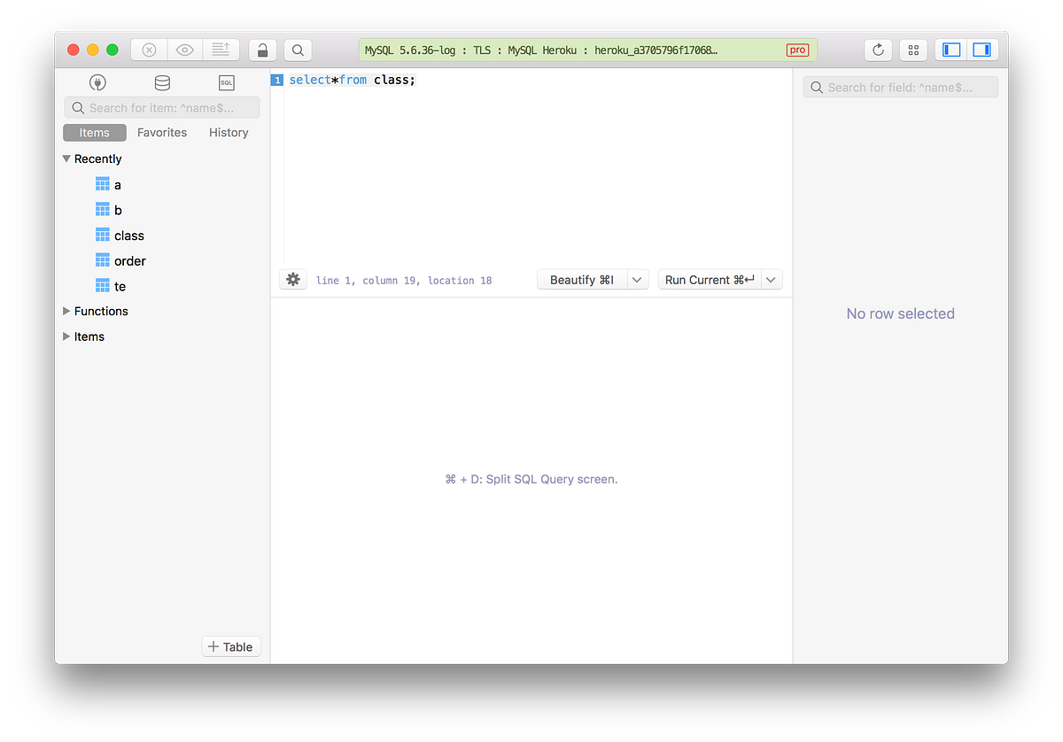 TablePlus — Possibly the best MySQL GUI Tool ever | by Joe Ng | Medium