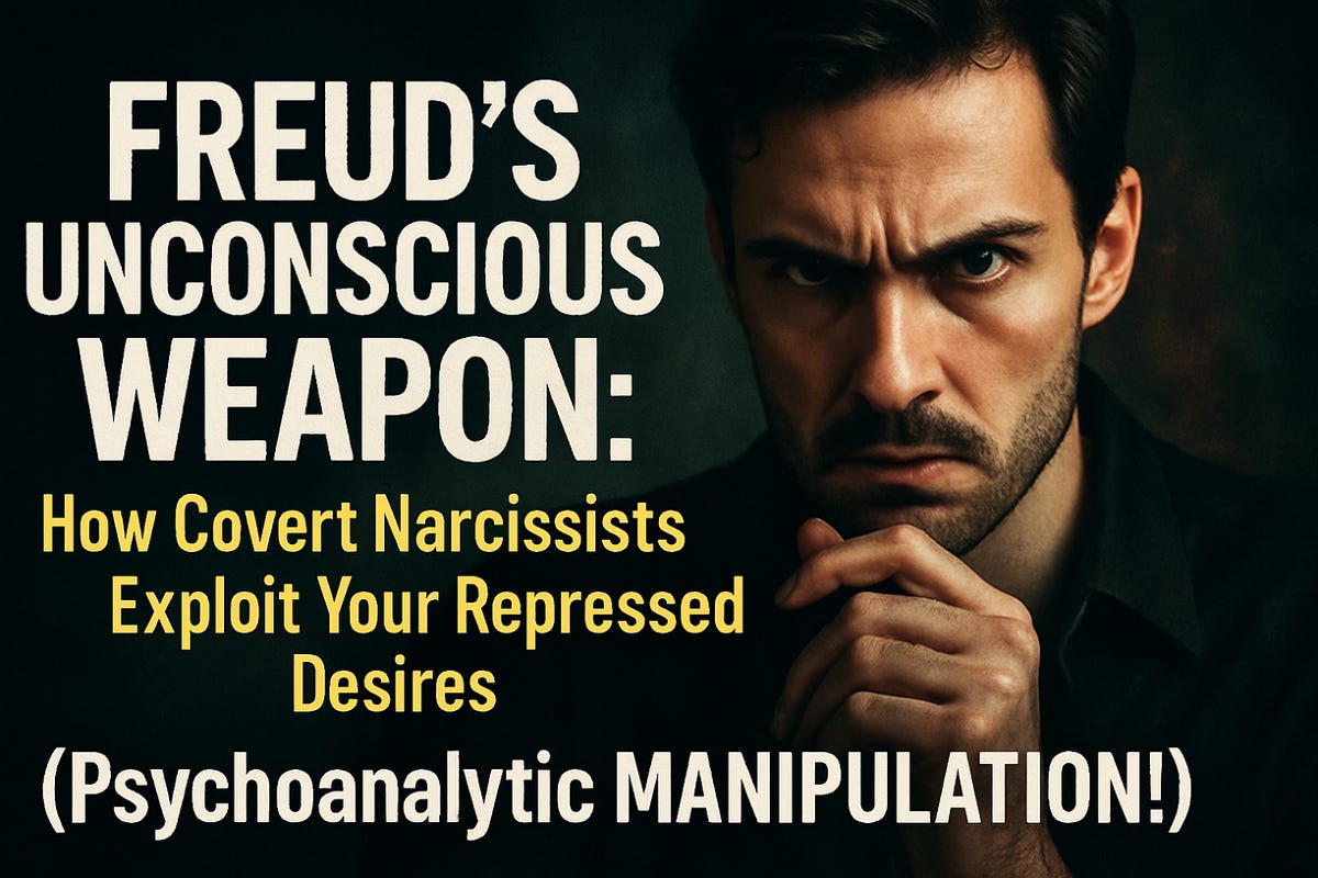 FREUD’S UNCONSCIOUS WEAPON: How Covert Narcissists Exploit Your ...