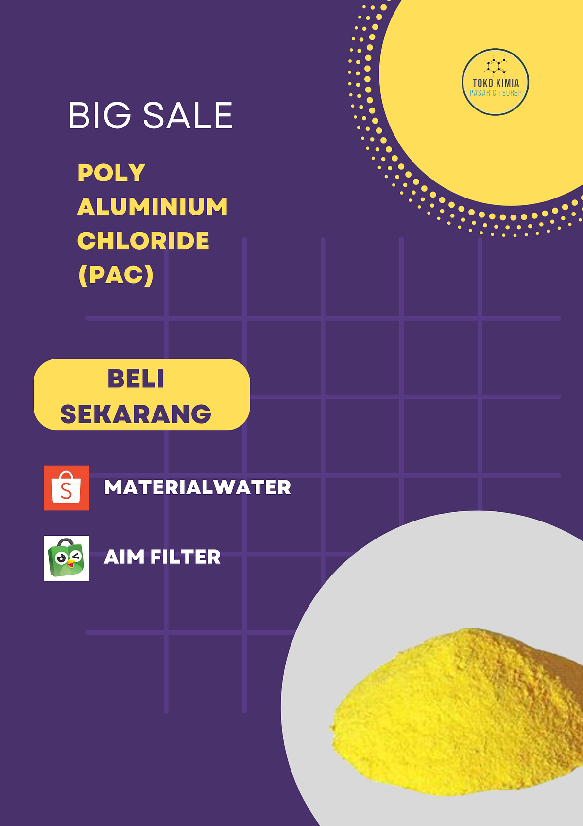 Big Sale Poly Aluminium Chloride (PAC) PT.Hefram Asasta Indonesia | by ...