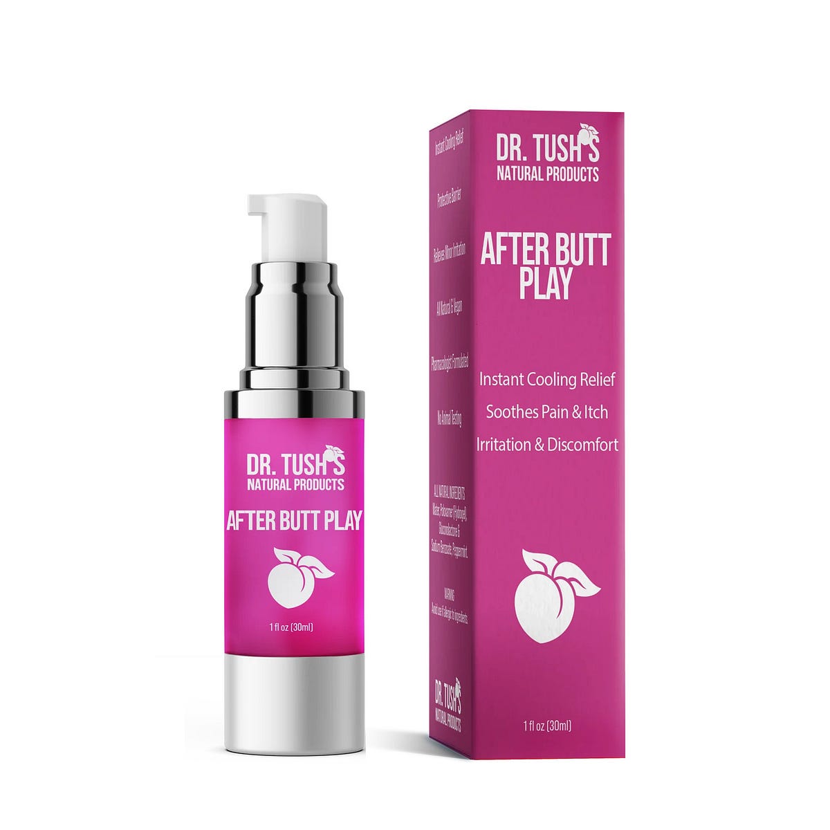 Best Lube for Women Anal | After Butt Play - Dr. Tush Natural Products - Medium