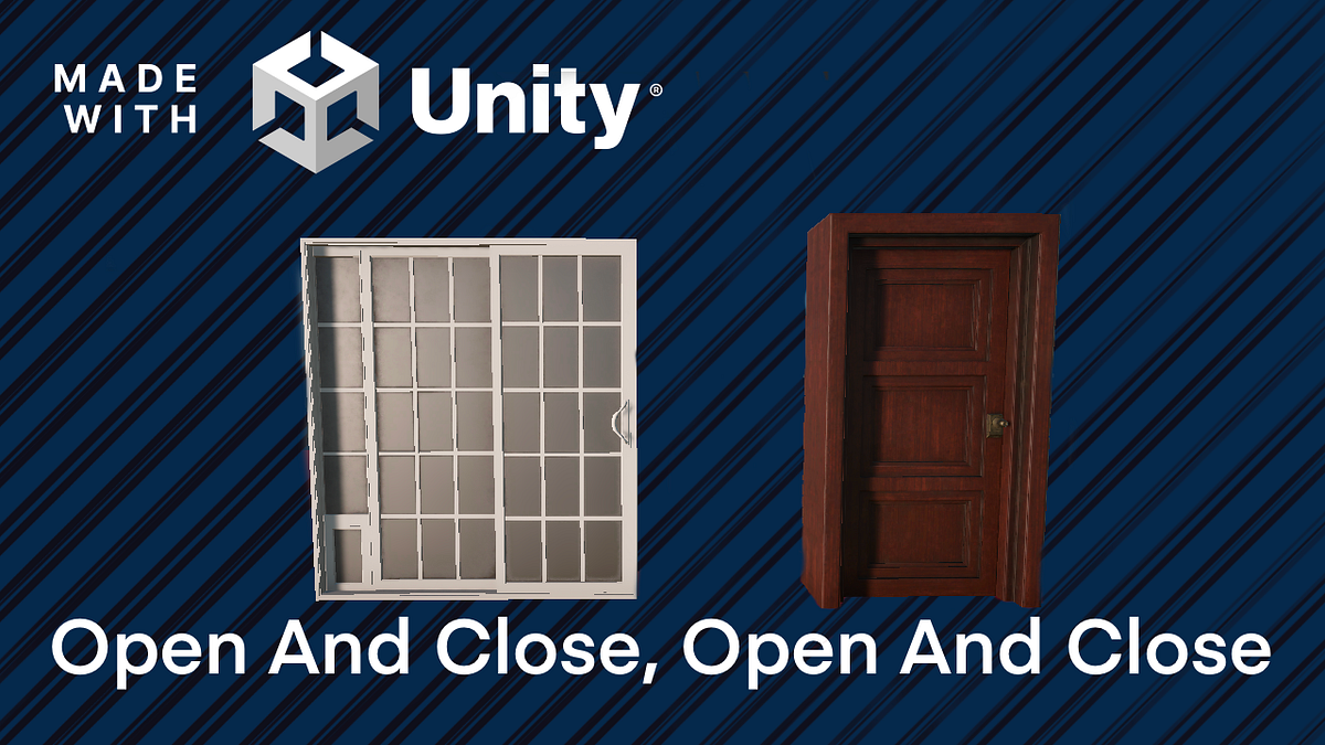 Made With Unity | Unity VR Part 7: Doors In VR | by Rehtse Studio | Medium