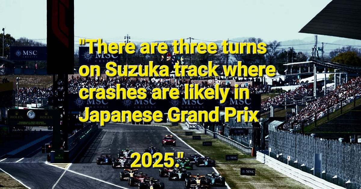 Why Suzuka Track Pushes F1 Drivers to the Edge? | by Halleys Clinic ...