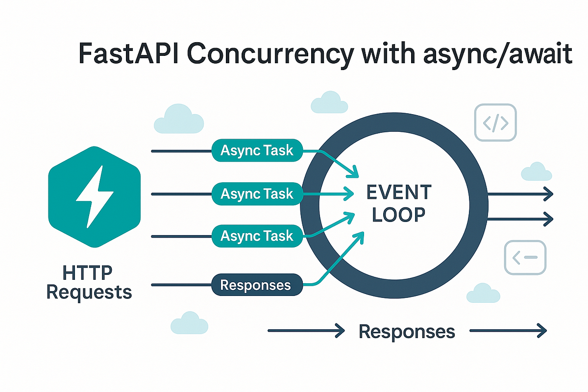 FastAPI Concurrency Explained: The Power of async / await | by Bhagya Rana | Medium