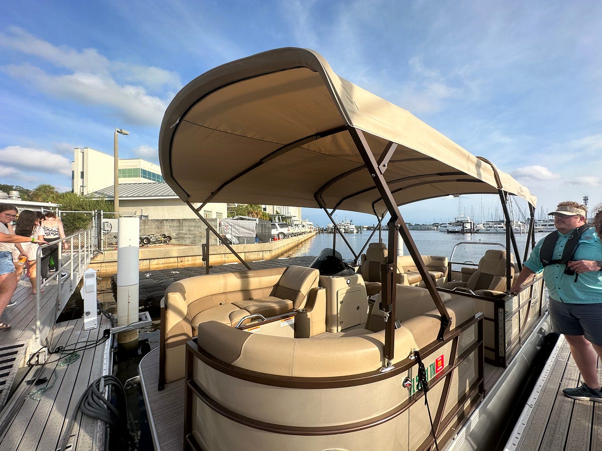 Article 1: Jordan Kalajian. Fleet update: a new pontoon boat… | by ...