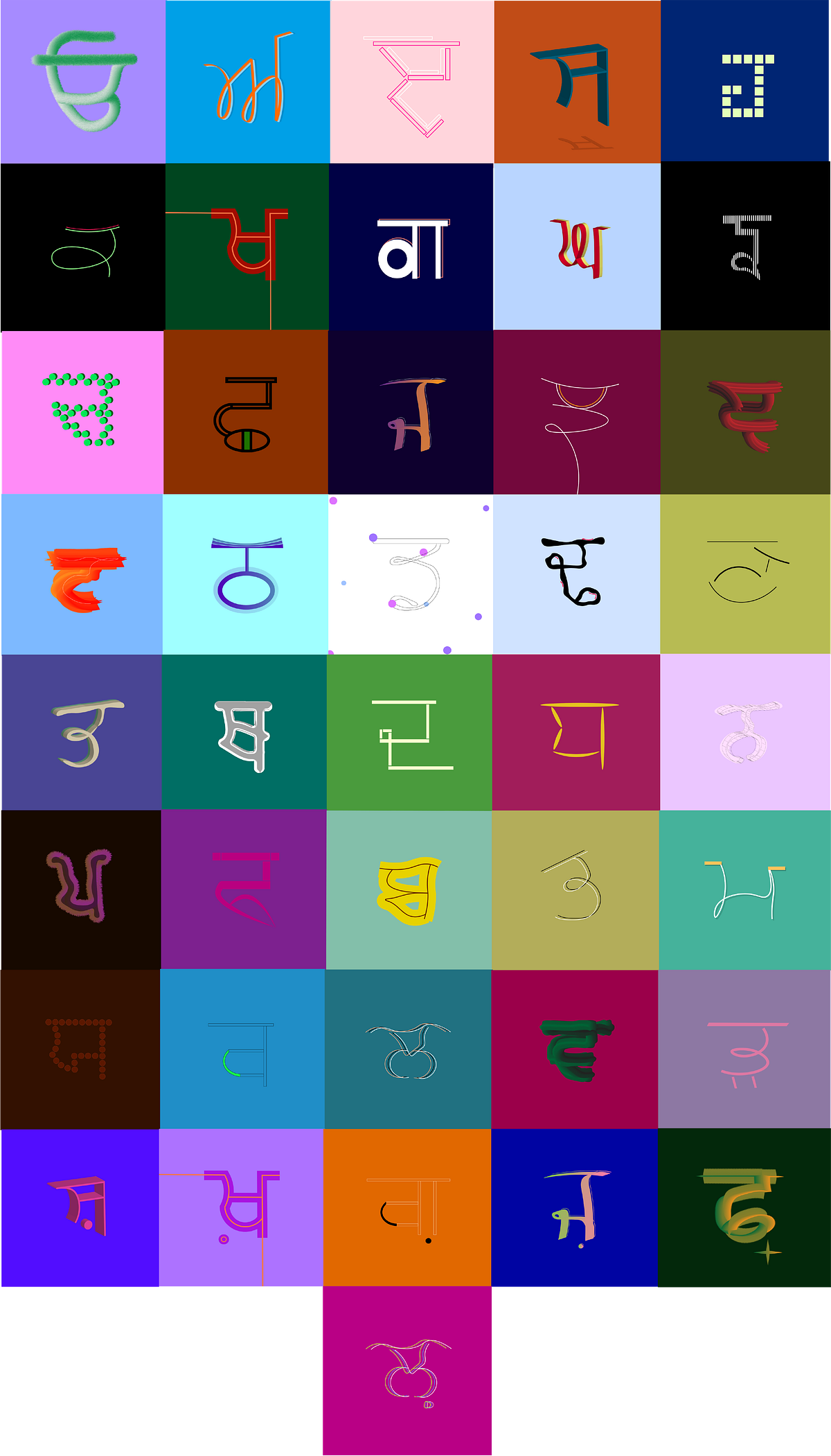 41 Days of Punjabi Type - Mehdeep Dodd - Medium
