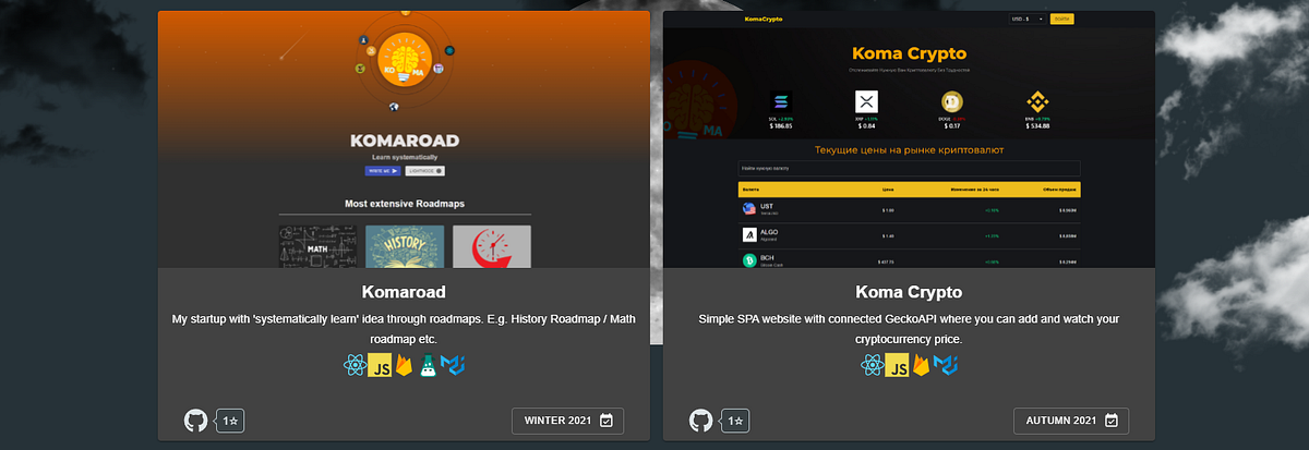 Easy way to add animated github repository metrics into your website ...