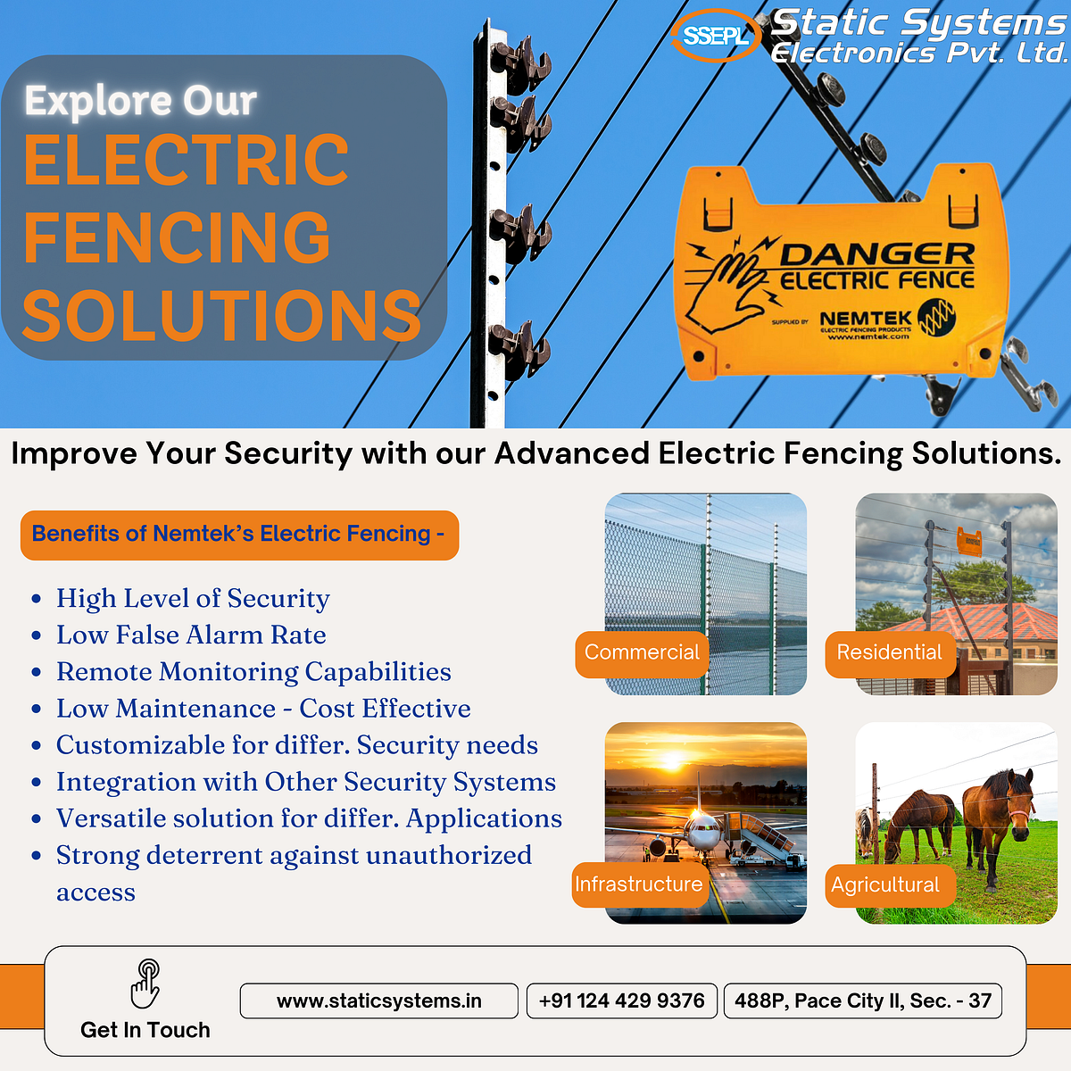 Why Electric Fencing is necessary for Residential, Commercial ...