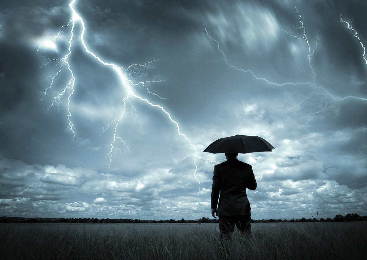 In the middle of the storm.. And why knowing where you are is… | by Wim ...