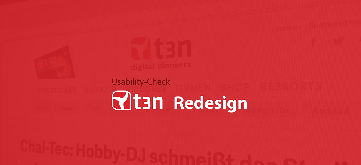 Redesign der t3n.de | by Patrick Schumacher | Medium