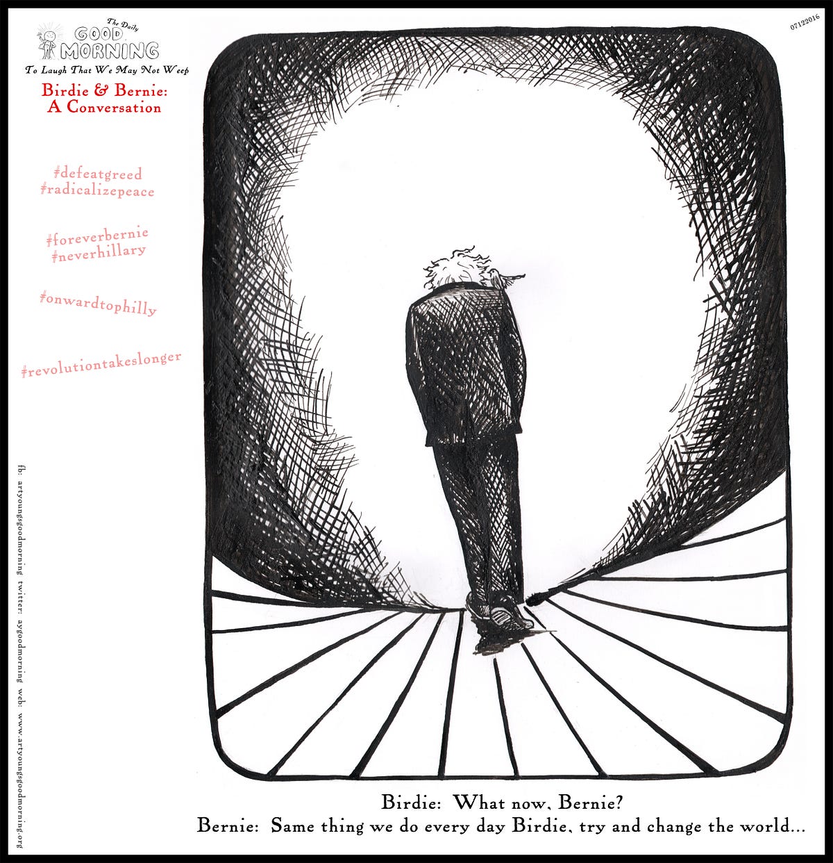 Birdie & Bernie: A Conversation. The two friends, made in Oregon, and ...