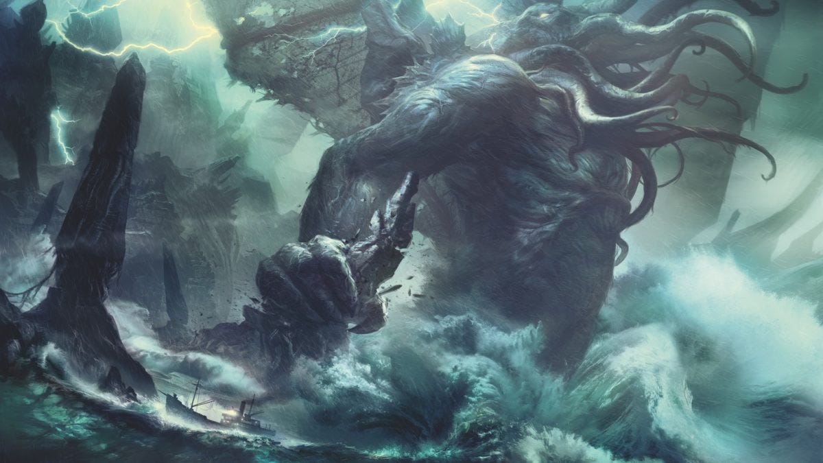 Cosmic Horror in Art. Closely tied to the literary works of… | by Maria ...