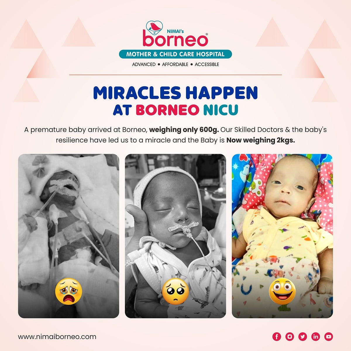 Remarkable Success in Neonatal Care: Baby Born at 600g Thrives and Now ...