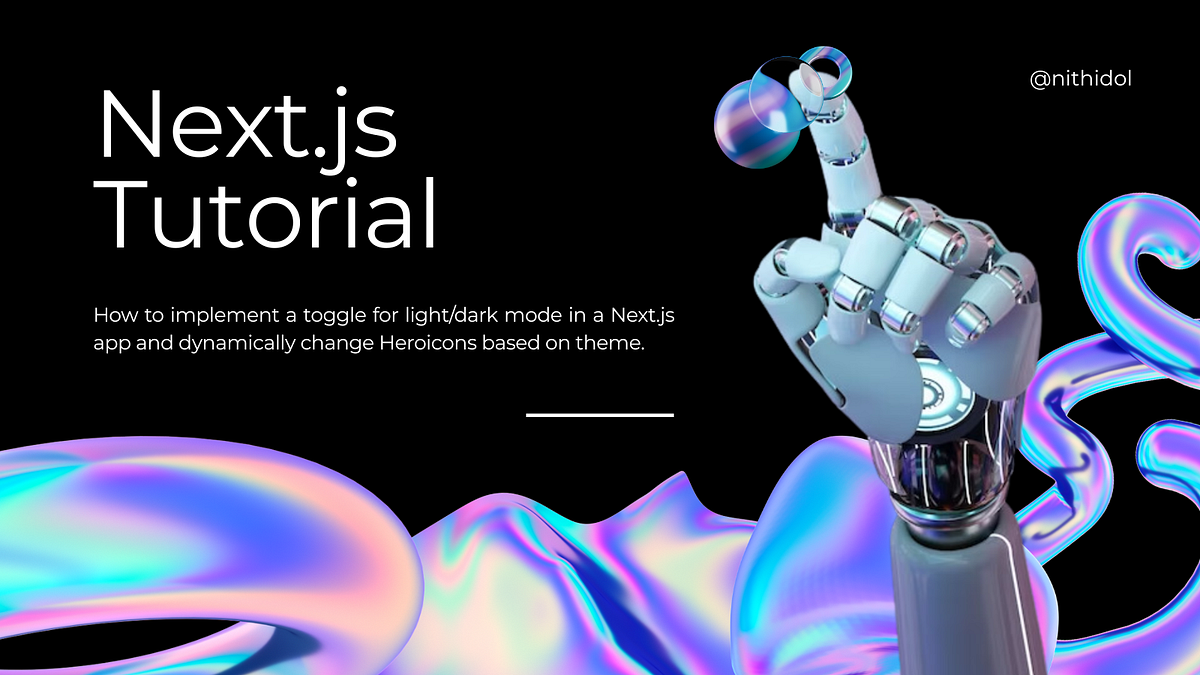 Next.js Dark Mode with Heroicons Guide | JavaScript in Plain English