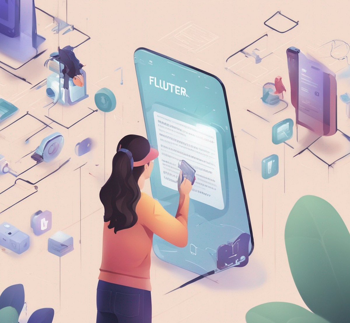 Flutter’s Artistic Palette: Paint an Inverted Triangle with a Curved Tip | by Tejaswini Dev | Medium