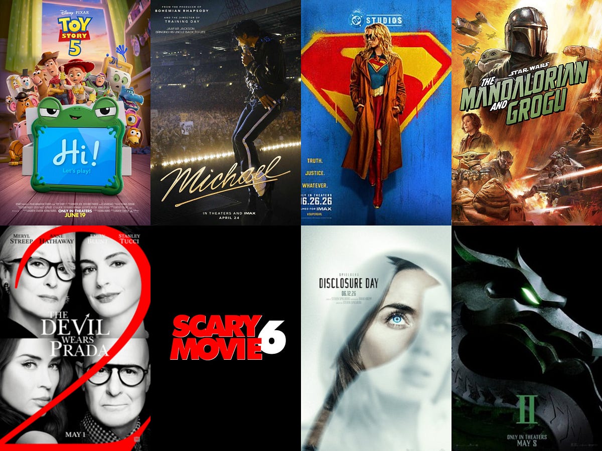 Top 15 Most Anticipated Movies Of Spring & Summer 2026 | by DAR Sports ...