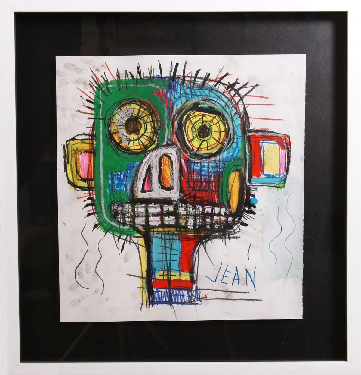 Color Face: The Primal Mask of Jean-Michel Basquiat | by SAMO ALIVE ...