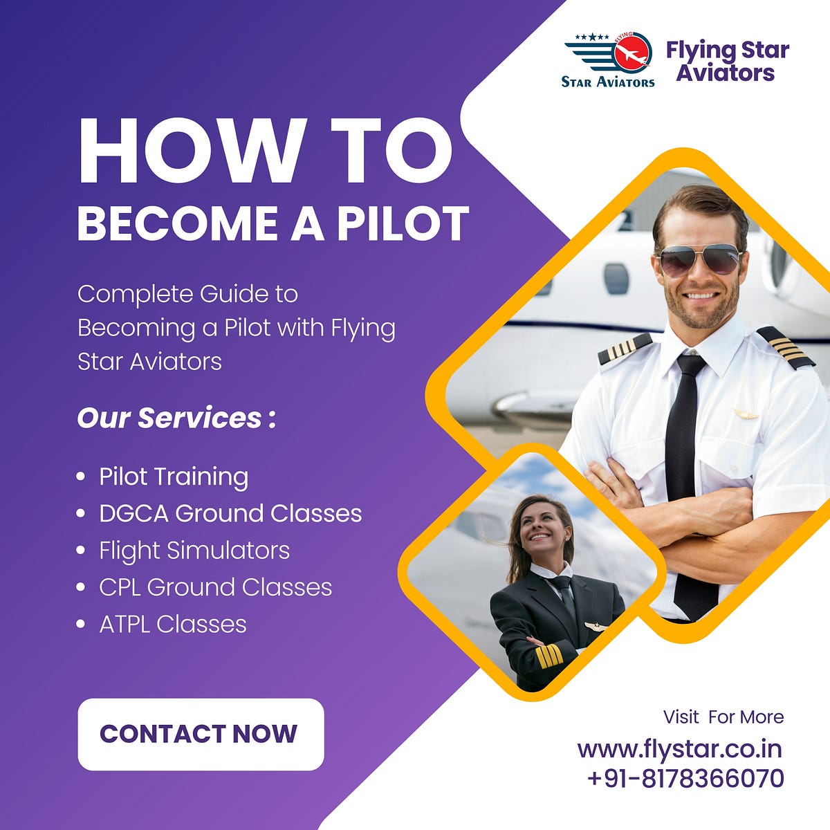 Complete Guide to Becoming a Pilot with Flying Star Aviators | by Flystar Aviation | Oct, 2024 ...