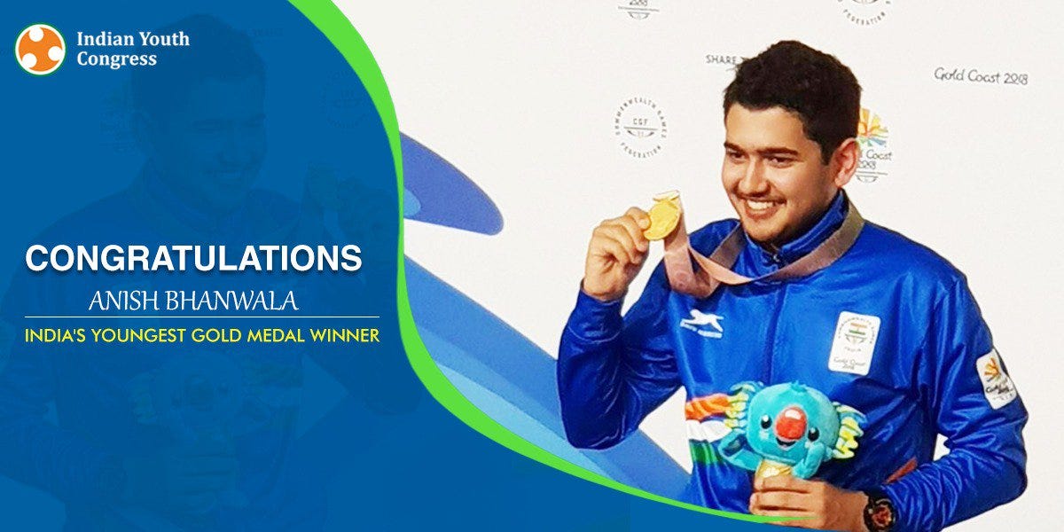 Anish becomes India’s youngest gold medalist at 15 | by Indian Youth ...