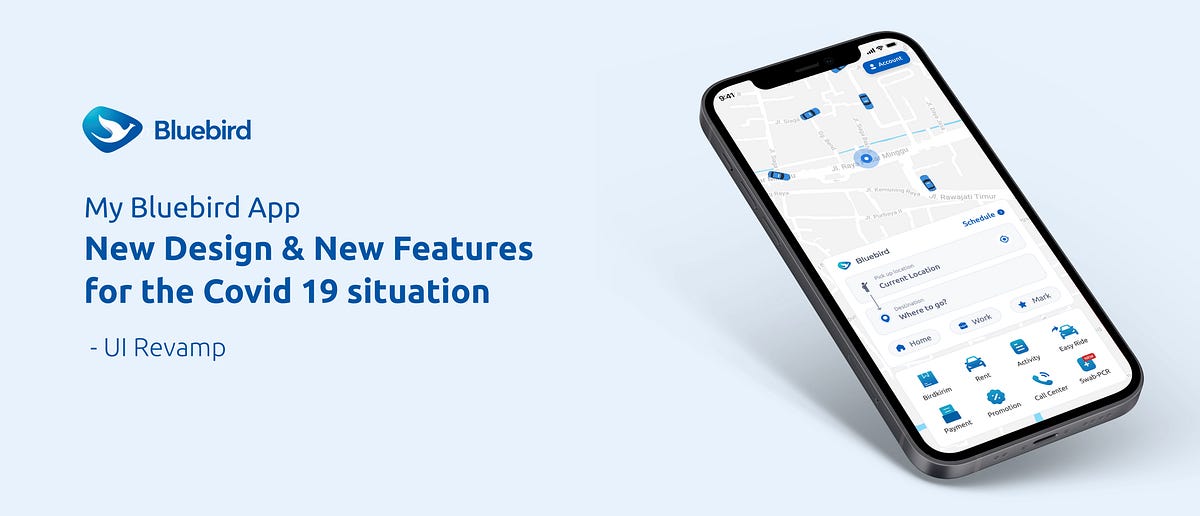 MyBlueBird New Design & New Features for the Covid 19 situation — UI ...