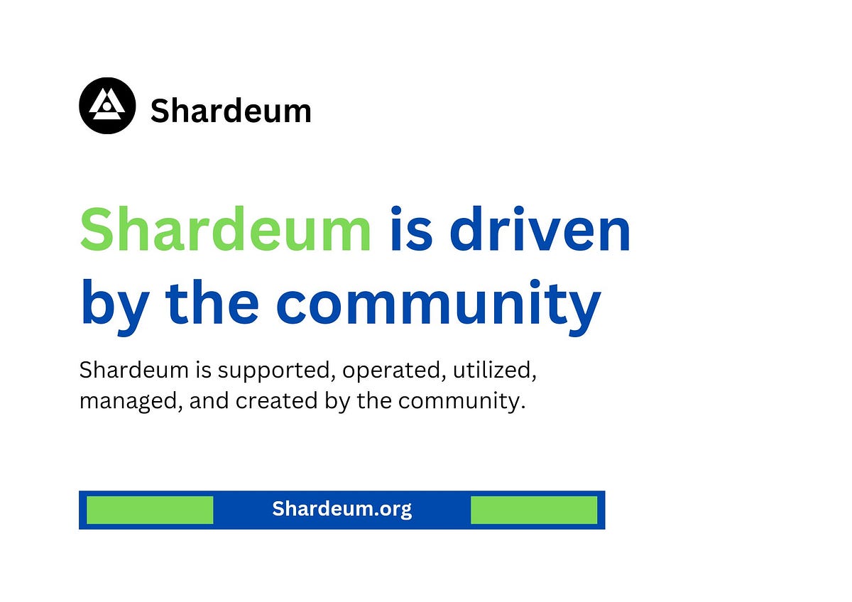 Embracing Decentralization: The Community-Driven Evolution of Shardeum ...