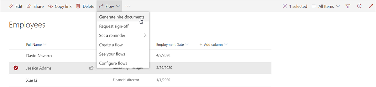 Automatically generate HR documents for remote employees onboarding by ...