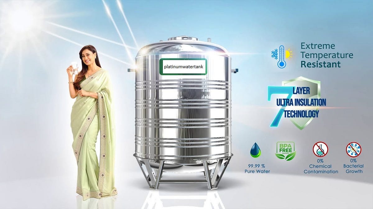 SS Water Tank: Advantages and Disadvantages | by platinumwatertank | Medium
