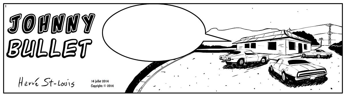 Launching Johnny Bullet — The Web Comic Strip | by Hervé St-Louis | Medium