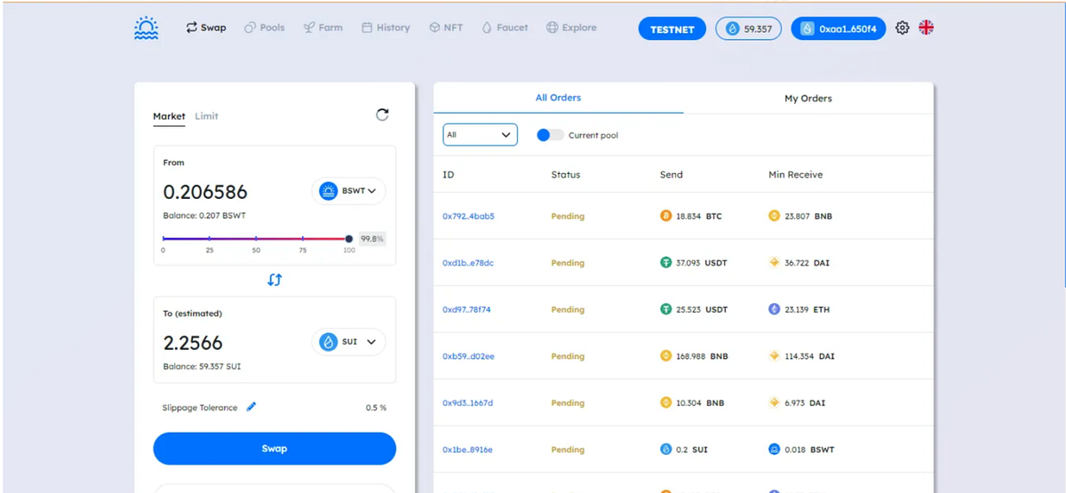 Tutorial on how to Swap on Bayswap | by Swaps007 | Medium