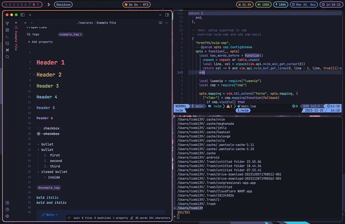 Why I Have 9 Workspaces Open in macOS | by Michael Bao | Unixification ...