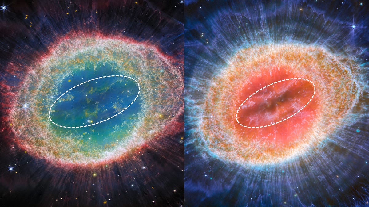 Giant Red A As The Ring Nebula How Ages Forms