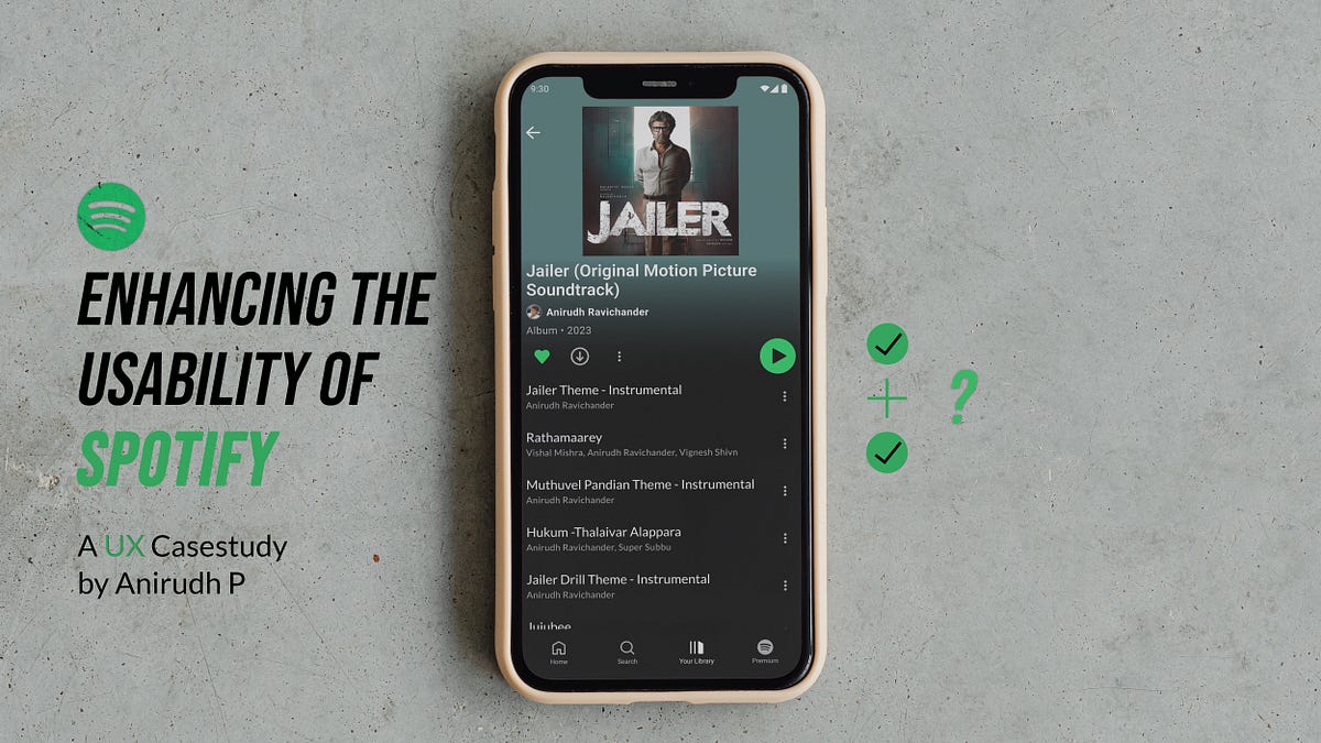 Introducing a Multiselect Feature in Spotify to Improve Usability | by ...