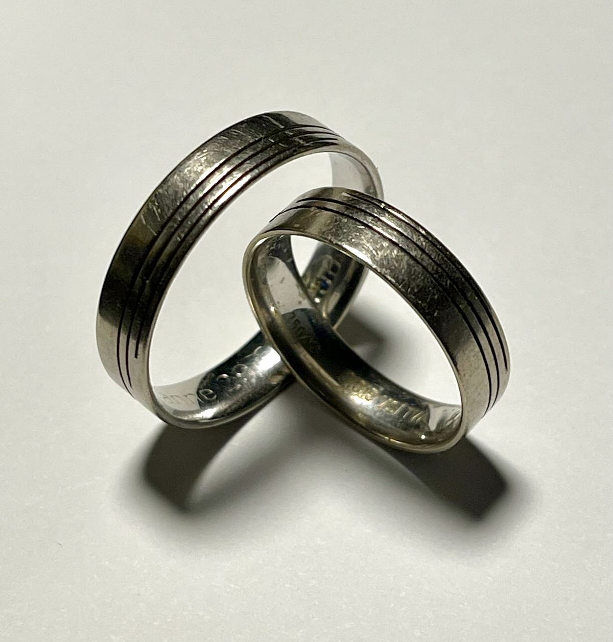 #12 Wedding rings. Janne and I had our own practical and… | by Karim ...