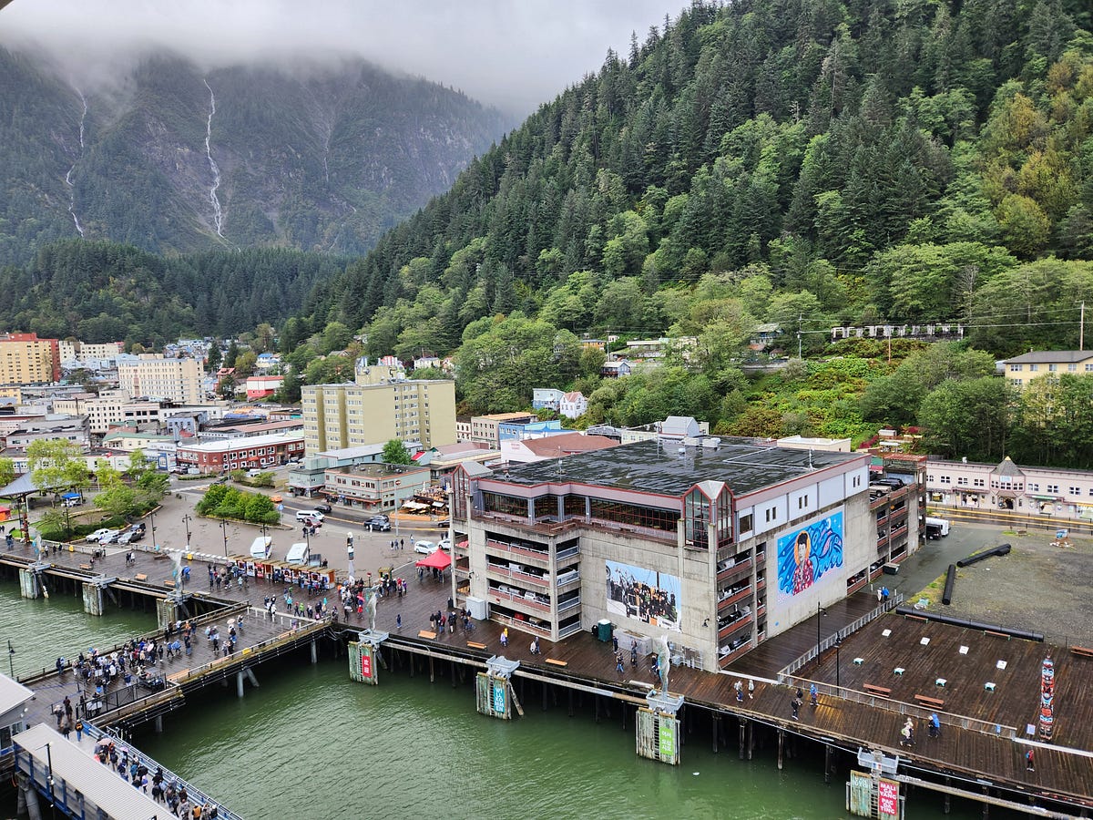 Day #3 Arrived Juneau – Rain, Crab, and a Blue Glacier | by Stepanus BP ...