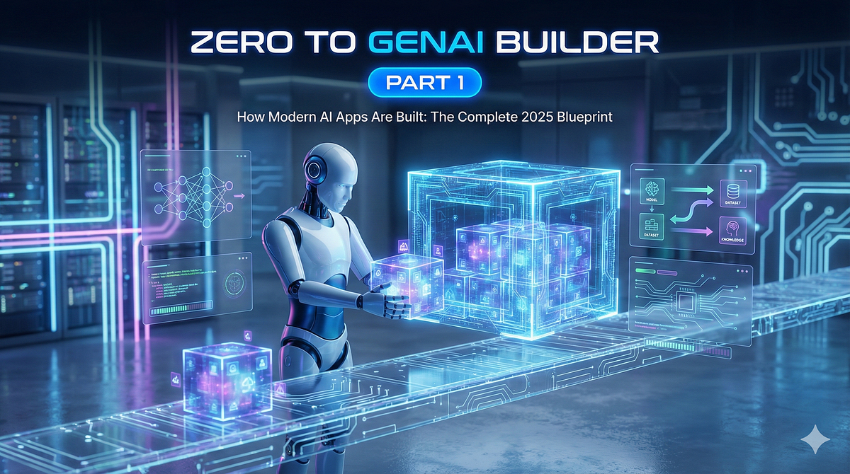 Zero to GenAI Builder — Part 1: The Blueprint Behind Modern AI ...