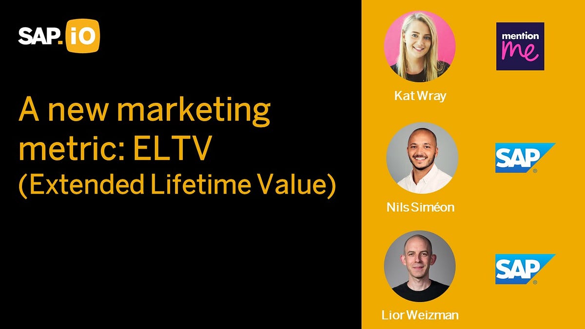 A new marketing metric: ELTV (Extended Lifetime Value) | by Lior ...