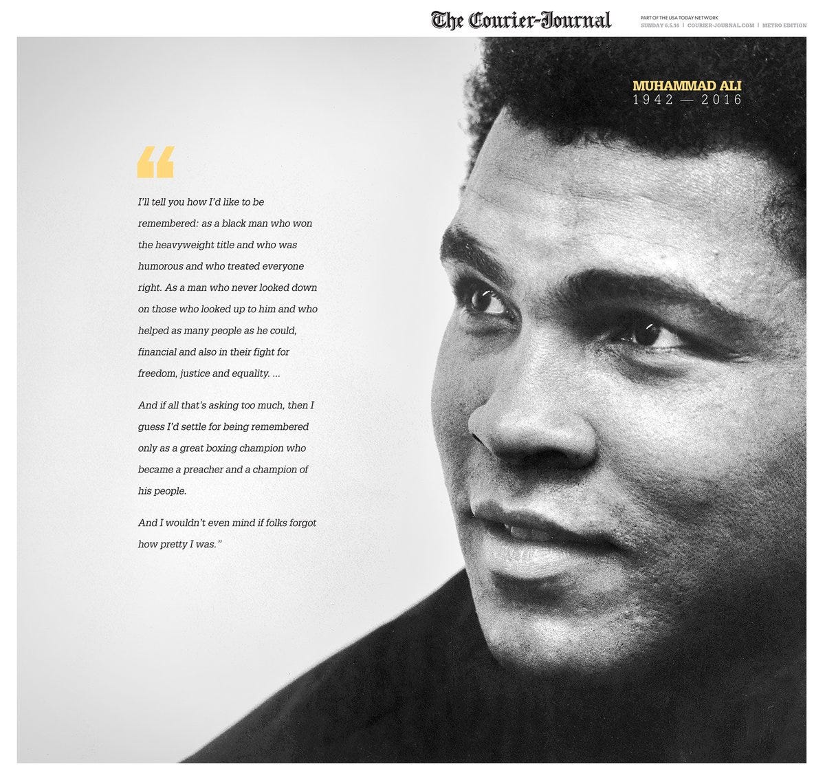 How Did Muhammad Ali Want To Be Remembered? | by Staci D Kramer | Medium