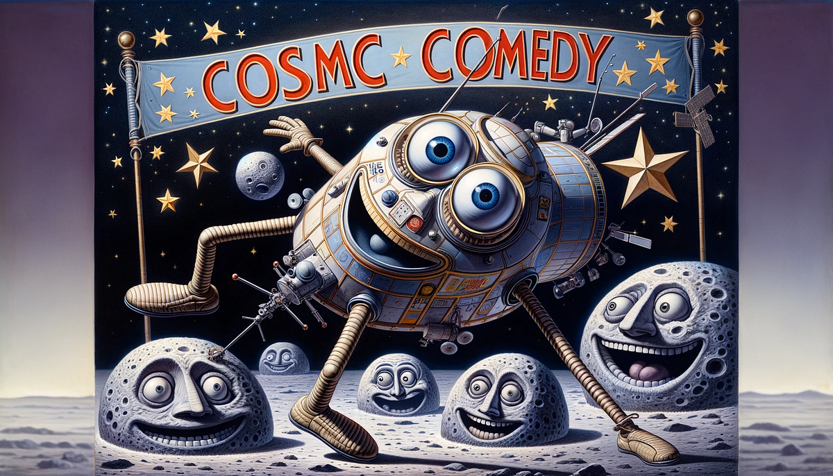 “The Cosmic Comedy Of Errors For NASA’s Moonwalk!” | by Lampoon Lounge ...
