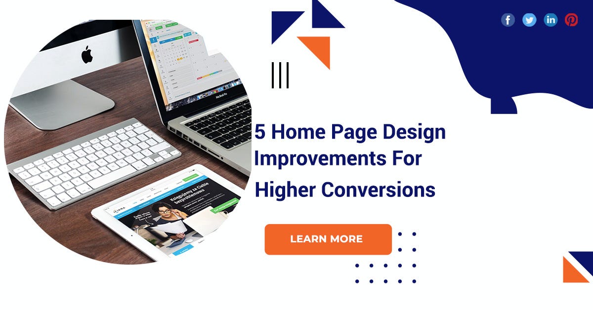 5 Home Page Design Improvements For Higher Conversions | by App ...