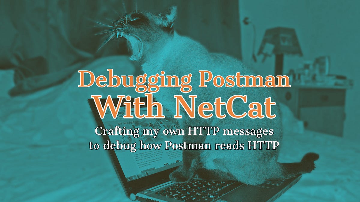 Using NetCat To Debug Postman. Triaging Postman’s Cookie Manager using… | by Kyle Calica | Level ...