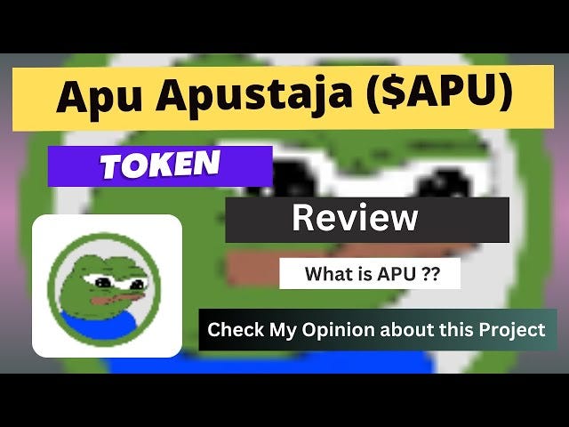 Maximizing Your Potential with the Apu Apustaja Airdrop | by $APU Vault ...