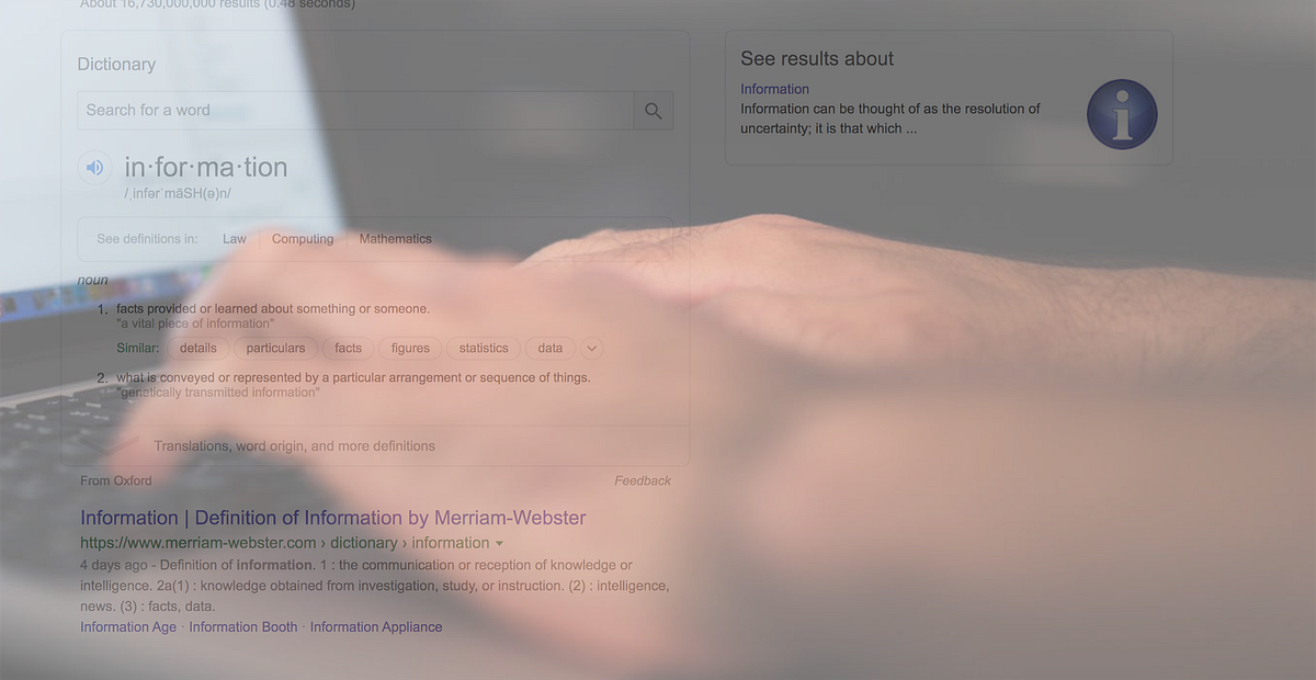 How Search Engines Retrieve Information — Search and Rank Algorithms ...