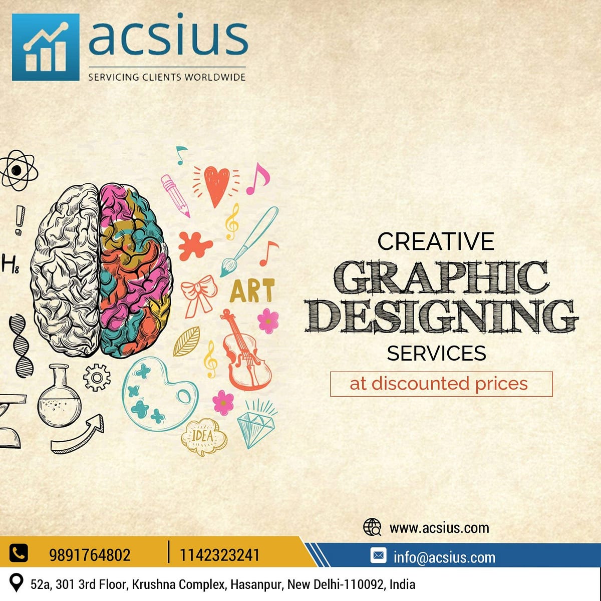 Our Graphic Design Services For An Awesome Look | by ACSIUS ...