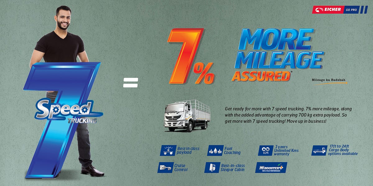 India’s First 7 speed commercial truck | by EICHER PRO 3015 | Medium